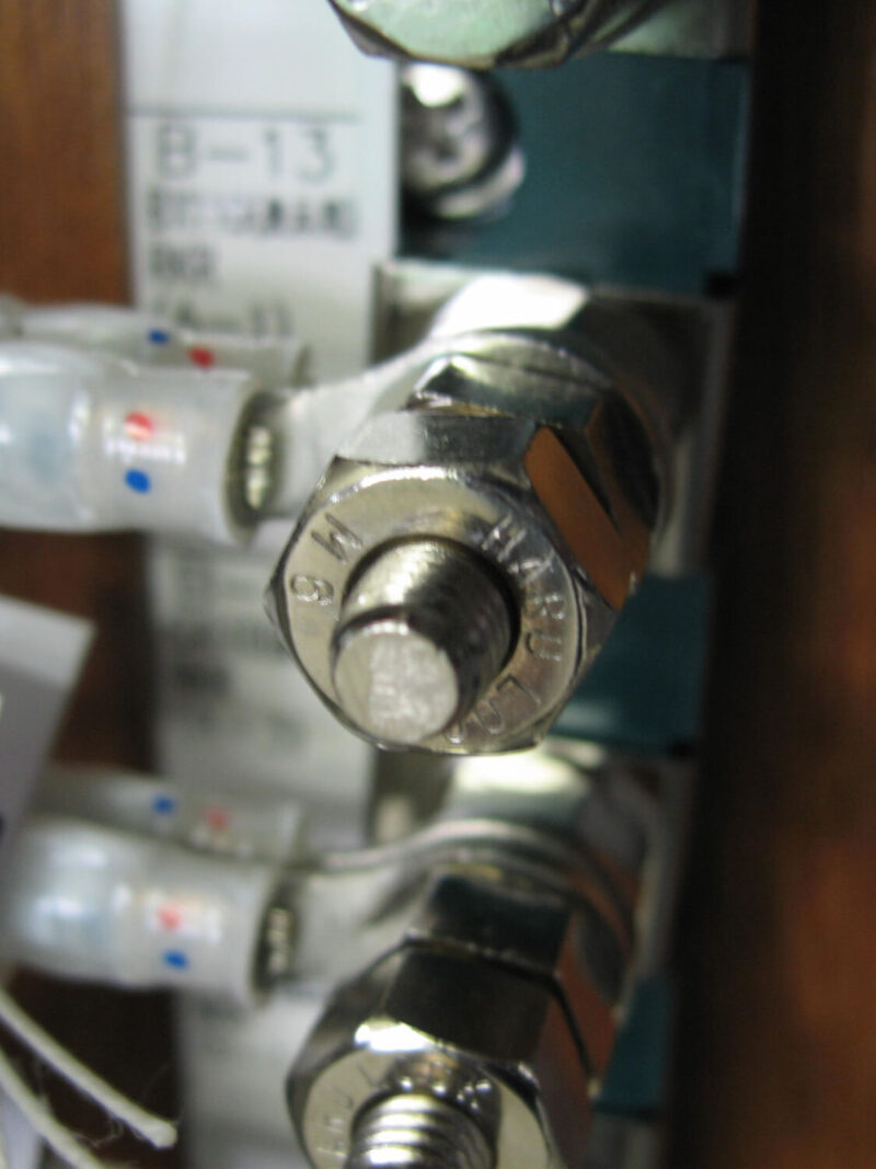 Terminal Termination in a Distribution Panel - HARDLOCK NUT USA | The ...