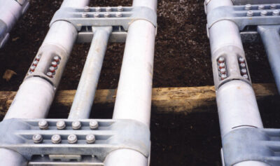 Fastening Electrical Cross Arms of Transmission Towers - HARDLOCK NUT ...