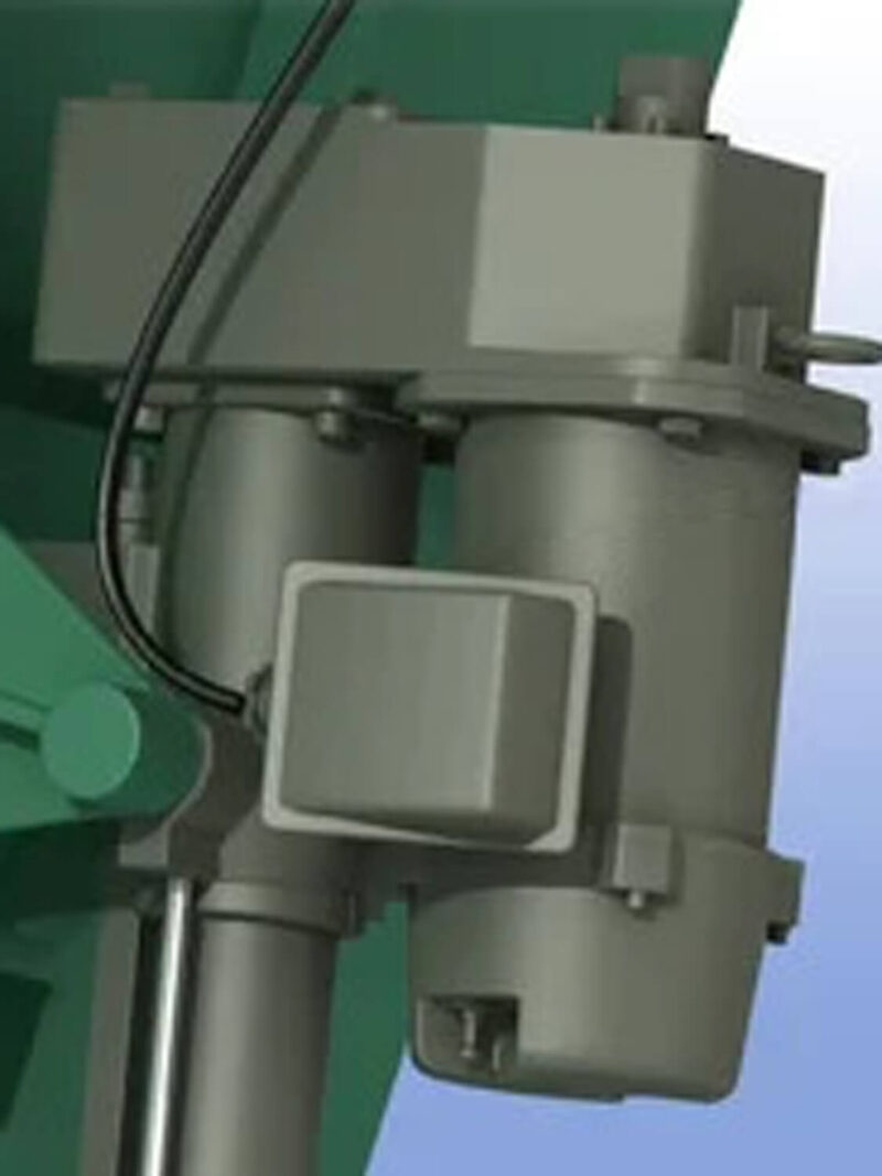 Electric Power Cylinder - Fastening the Ball Screw Support Bearing ...